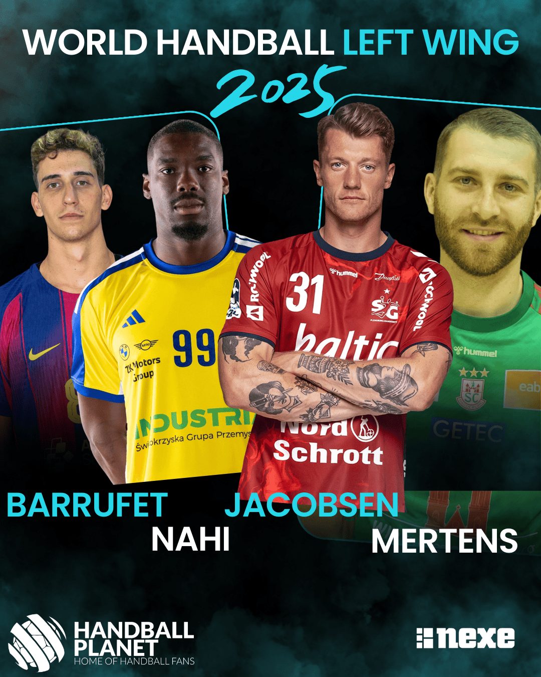 WORLD HANDBALL LEFT WING 2025? | Handball Planet