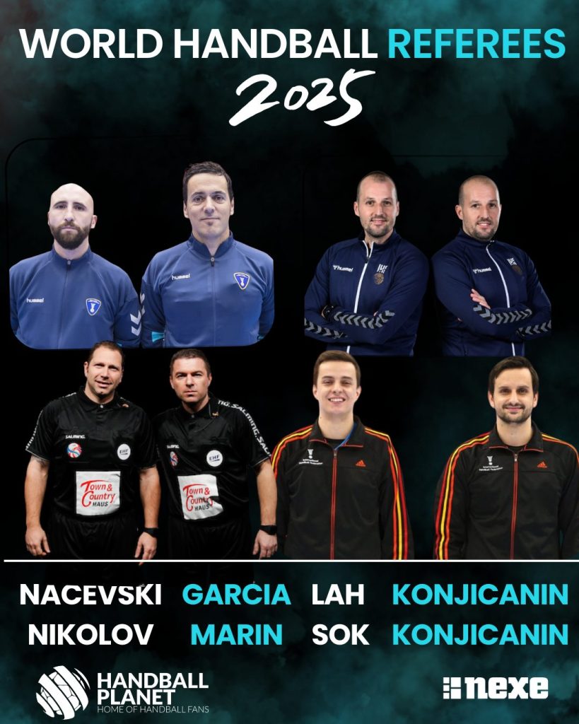 Vote for World Handball Referees 2025! | Handball Planet