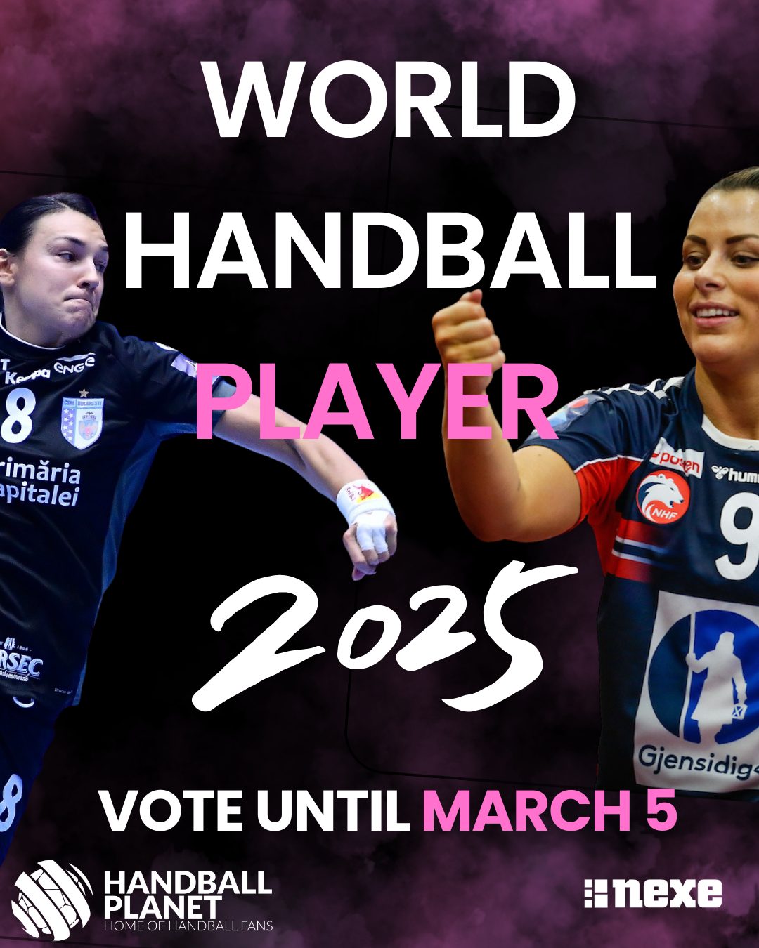 Vote for World Female Handball Player 2025! | Handball Planet